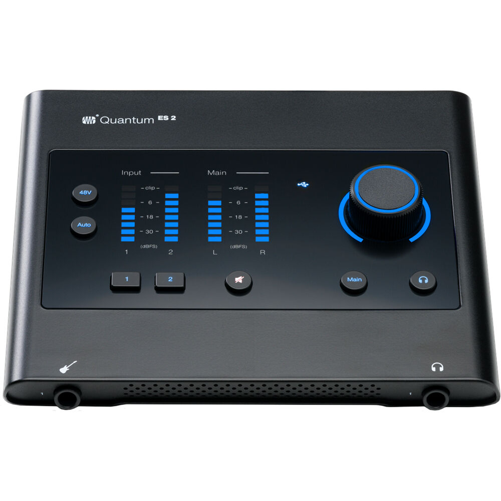 Presonus Quantum ES2 2 X 2, 24-Bit / 192 Khz USB-C Audio Interface ...