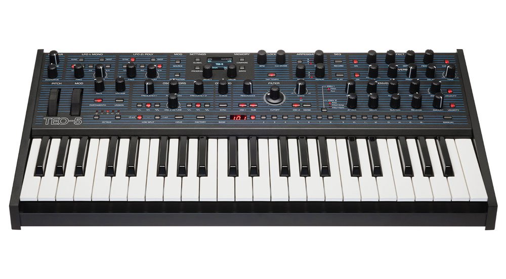 Sequential Oberheim TEO-5 5-voice polyphonic analog synthesizer – Maar’s Music